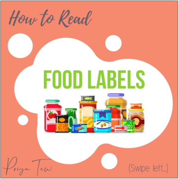 How to read a food label - Dietitian UK