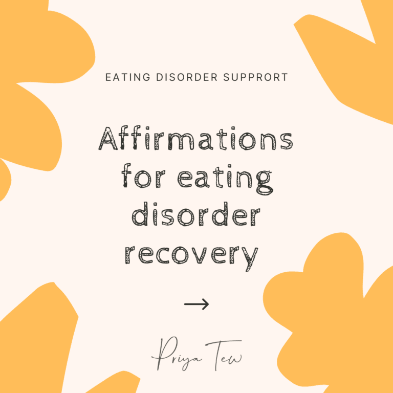 Affirmations & Eating Disorder Recovery Quotes