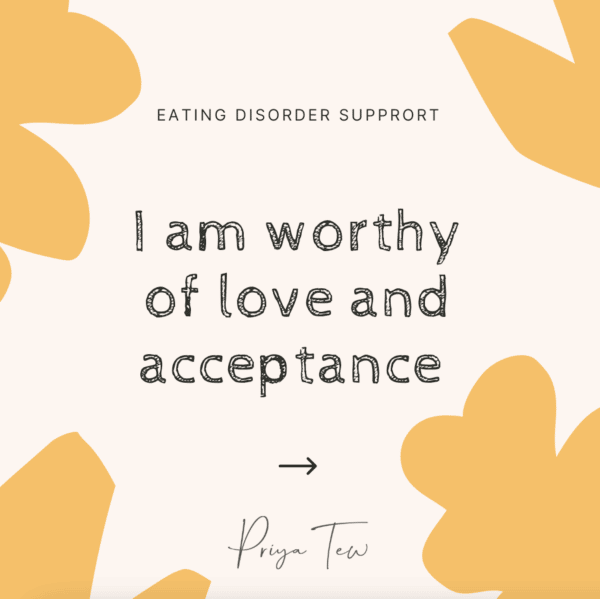 Affirmations & Eating Disorder Recovery Quotes