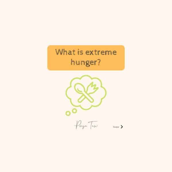 Why do I feel extreme hunger? - Dietitian UK