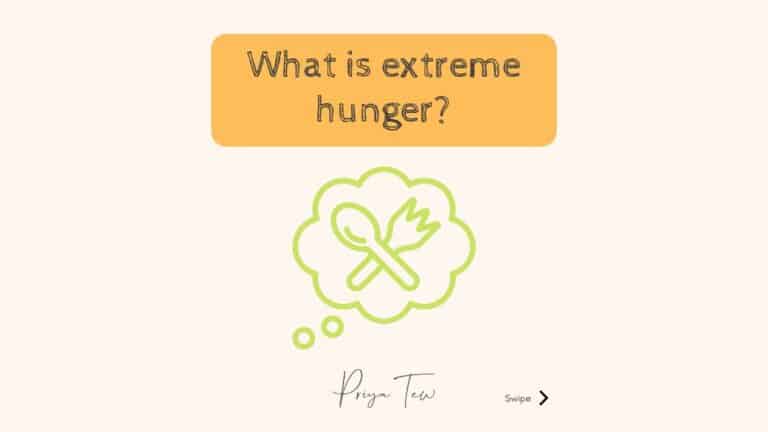 Why do I feel extreme hunger? - Dietitian UK