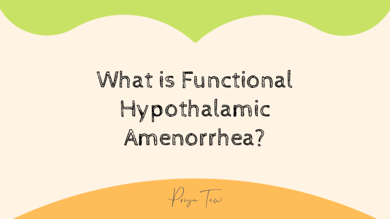Hypothalamic Amenorrhea Recovery Signs - Dietitian UK
