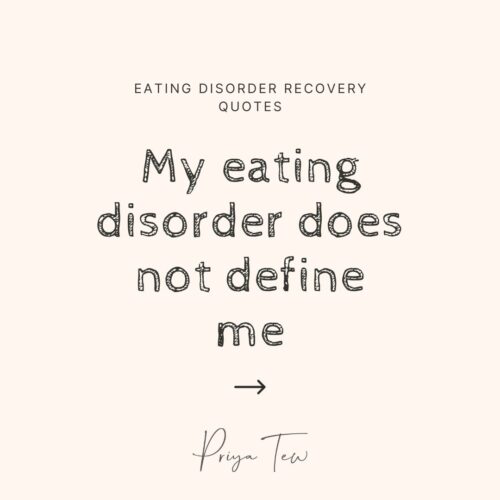 Eating Disorder Recovery Quotes