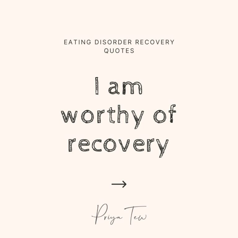 Eating Disorder Recovery Quotes - Dietitian UK