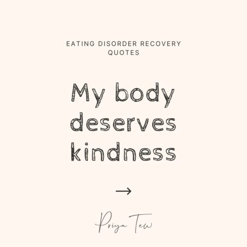 Eating Disorder Recovery Quotes - Dietitian UK