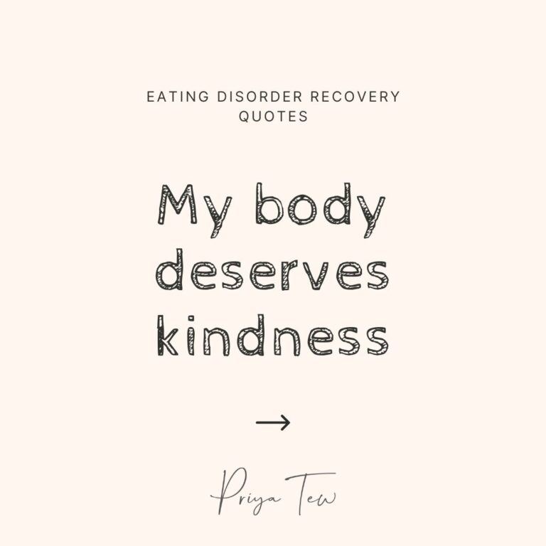 Eating Disorder Recovery Quotes - Dietitian UK