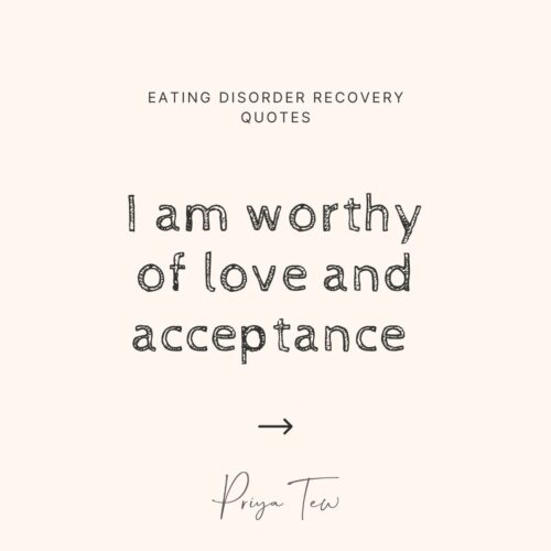 Eating Disorder Recovery Quotes
