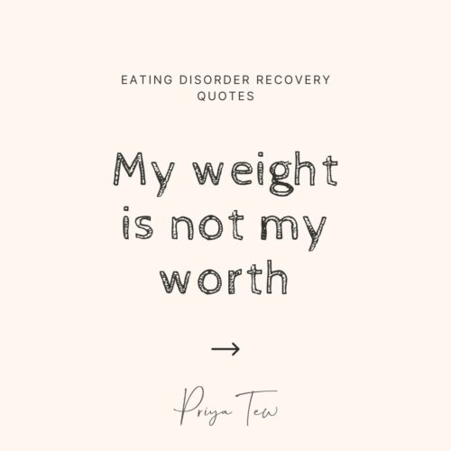 Eating Disorder Recovery Quotes - Dietitian UK