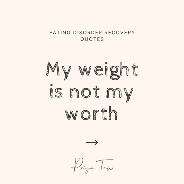 Eating Disorder Recovery Quotes - Dietitian UK