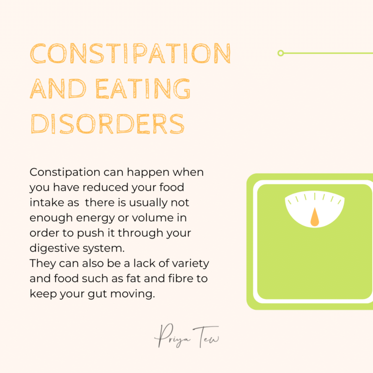 Constipation and eating disorders, how to help - Dietitian UK