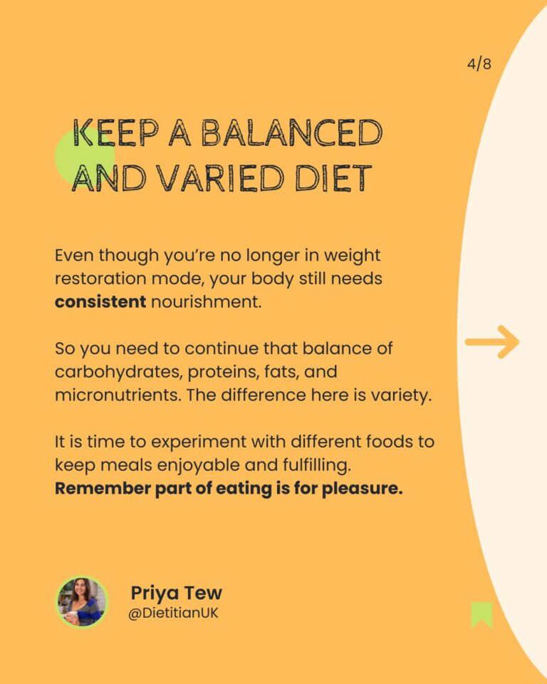 How to adapt to a Maintenance Meal Plan for Anorexia recovery ...
